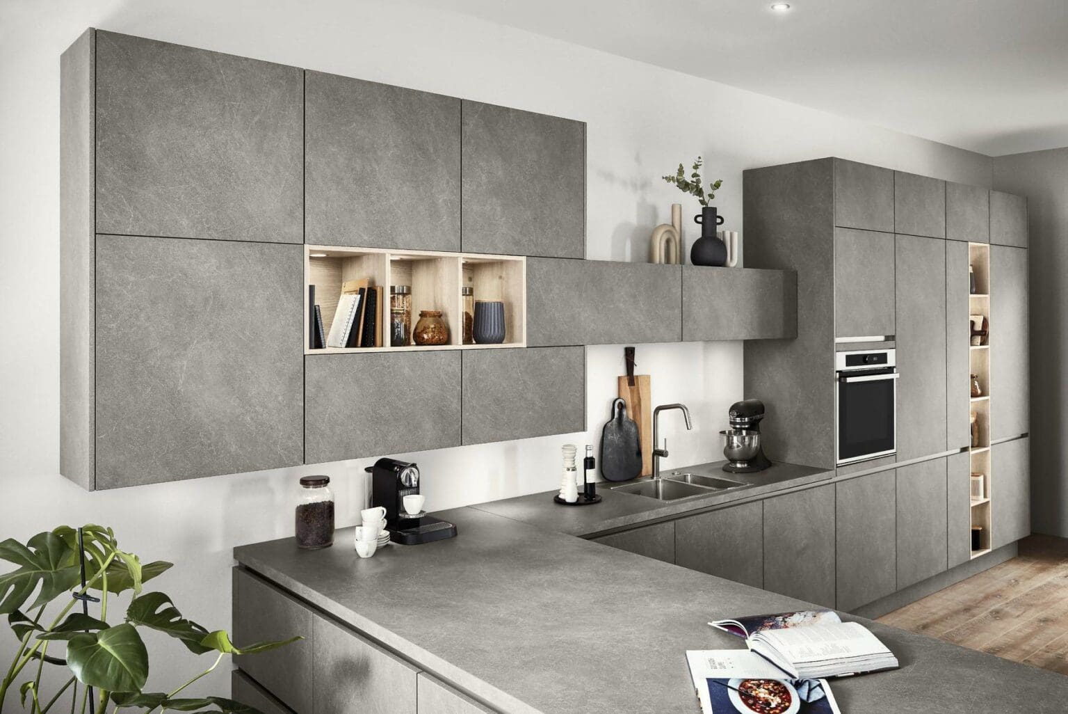 Luxury Handleless Kitchens Reading | MAS Kuchen Reading